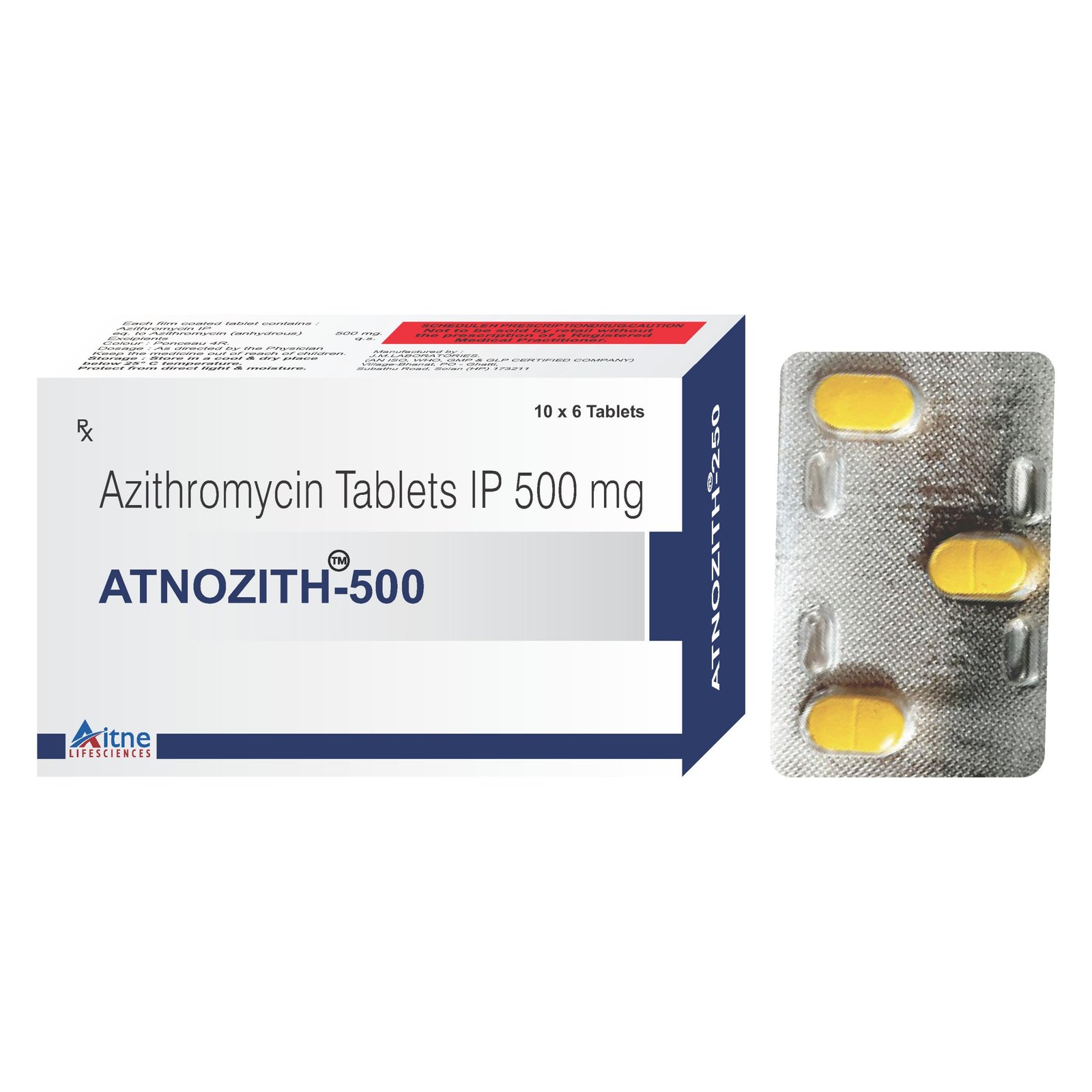 ATNOZITH-500 – Aitne Lifesciences